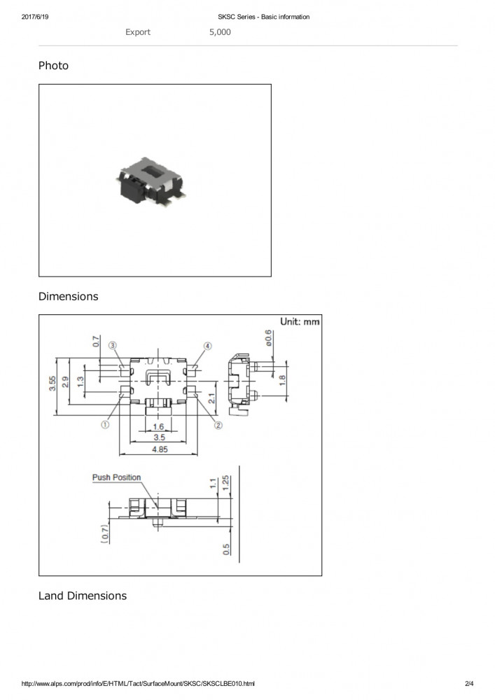 SKSCLBE010 technical document page 2