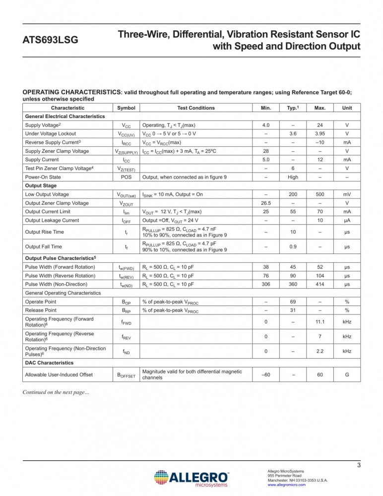ATS693 datasheet page 3