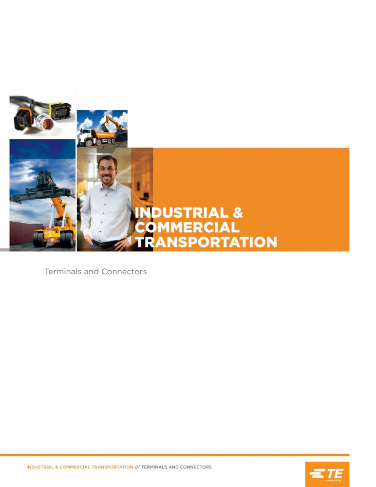 TE Connectivity technical document page 1