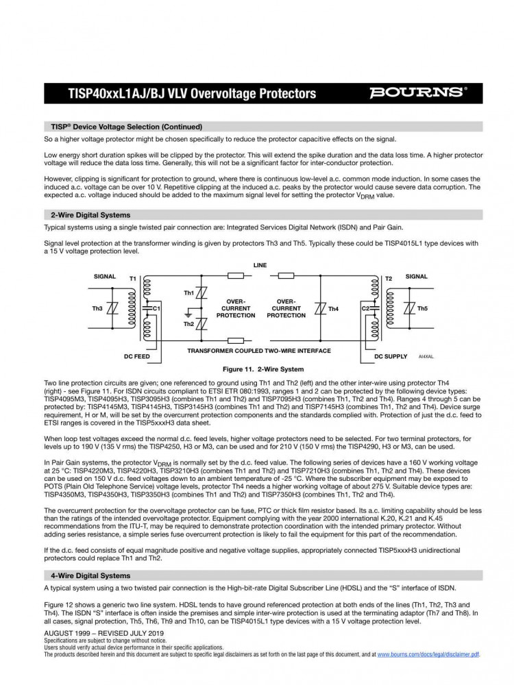 TISP4030L1AJR-S datasheet page 9