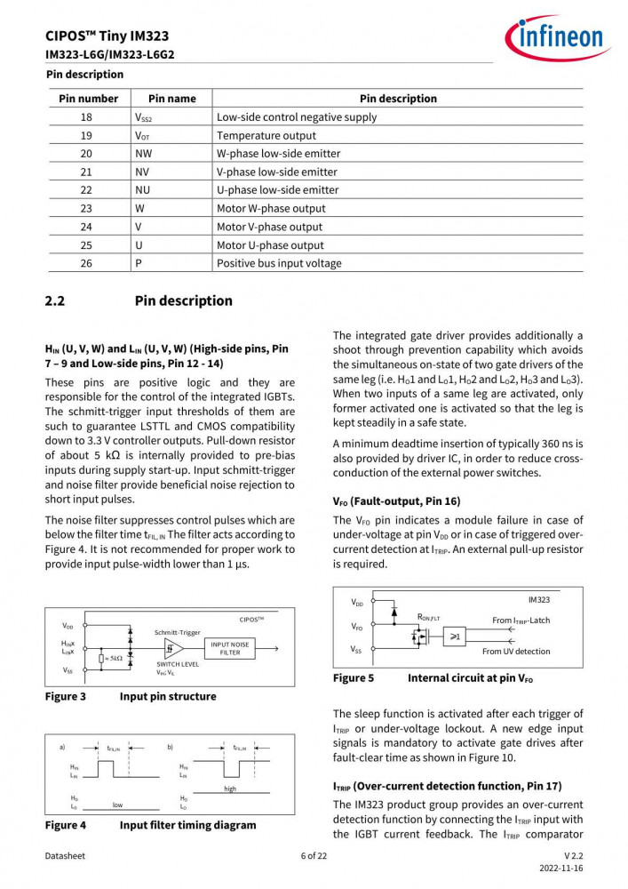 IM323 datasheet page 6