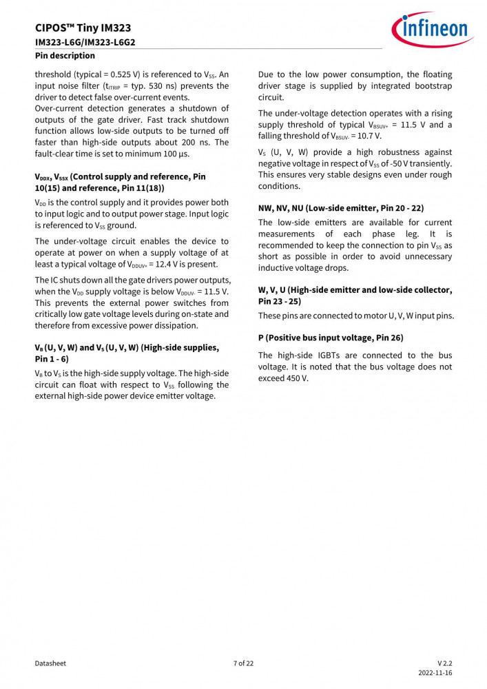 IM323 datasheet page 7
