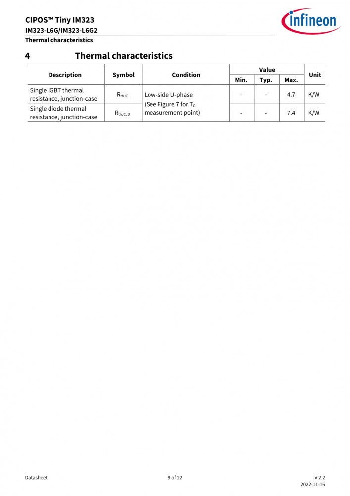 IM323 datasheet page 9