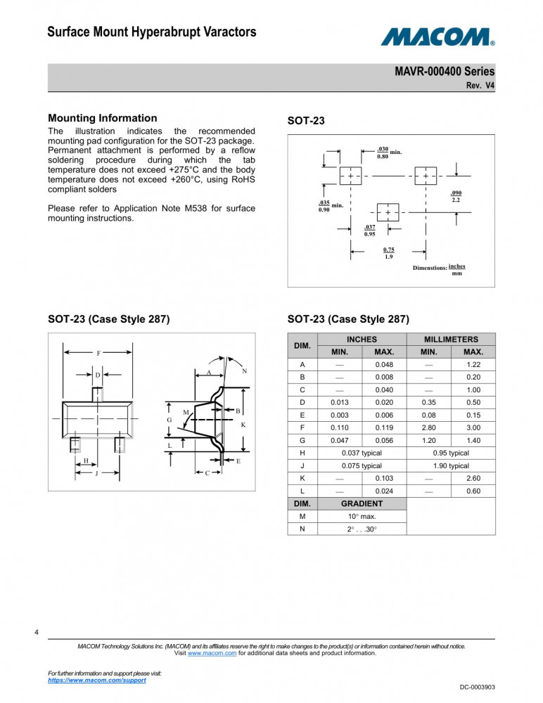 MAVR-000404-0287FT datasheet page 4