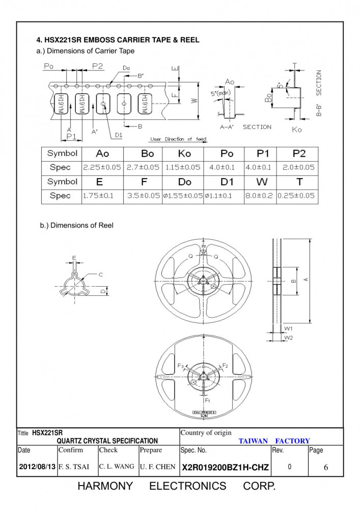 HELE X2R019200BZ1H-CHZ specification page 6