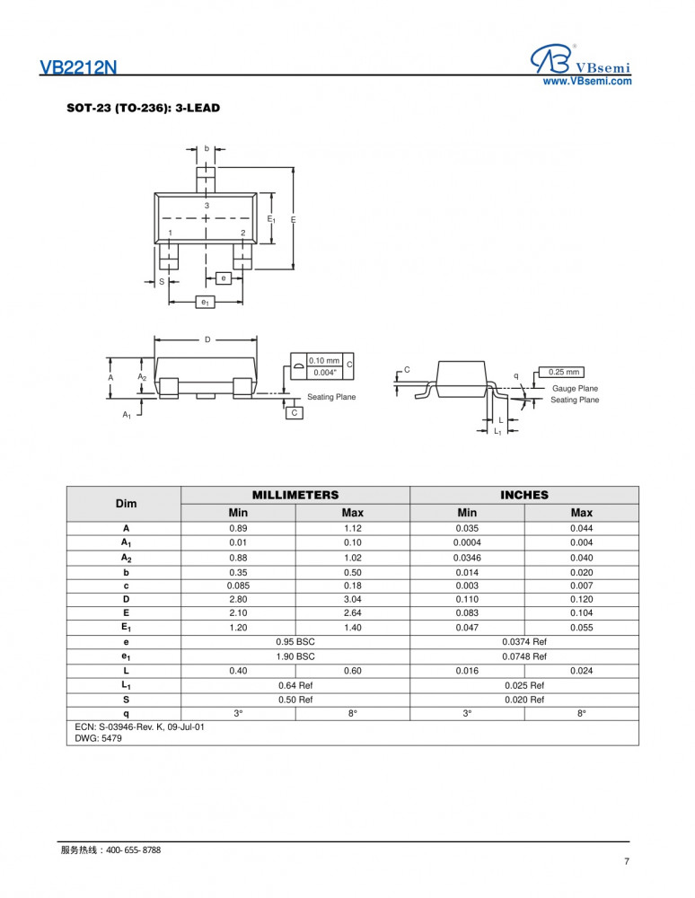 VB2212N datasheet page 7