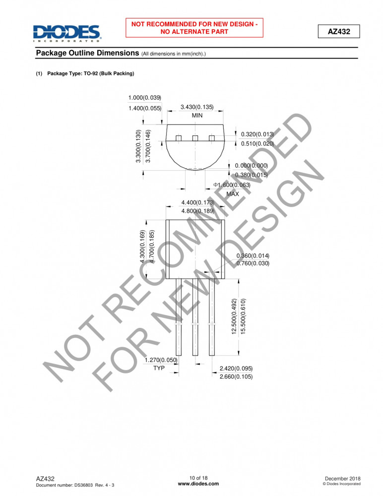 AZ432 datasheet page 10