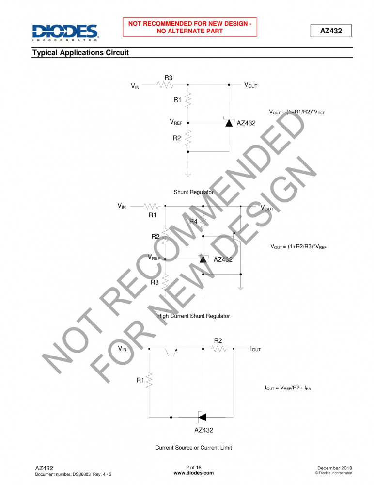 AZ432 datasheet page 2