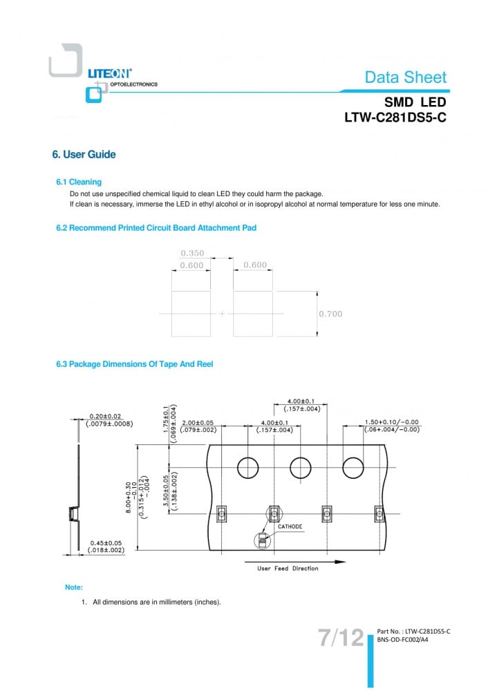 LTW-C281DS5-C datasheet page 8