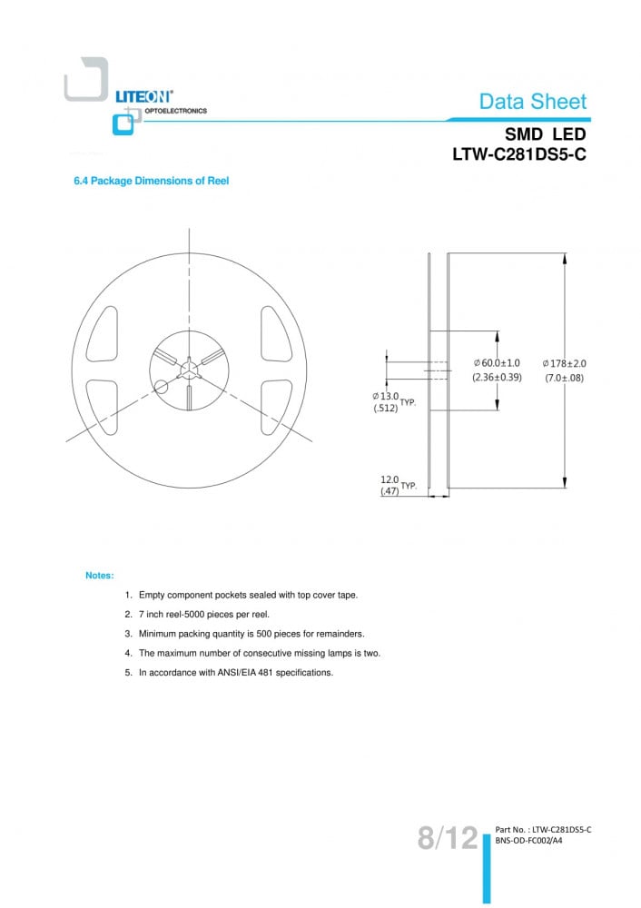 LTW-C281DS5-C datasheet page 9