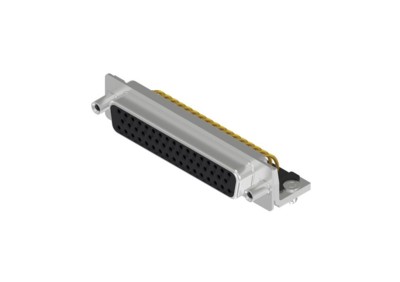D-SUB Standard • 50-pos. • Socket • Solder pin angled .318