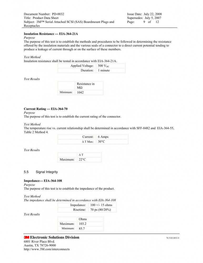 3M SBH-ST-29-SM-ML technical document page 10