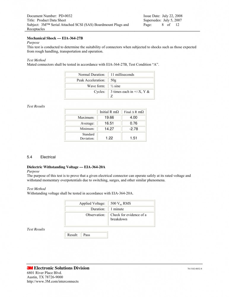 3M SBH-ST-29-SM-ML technical document page 9