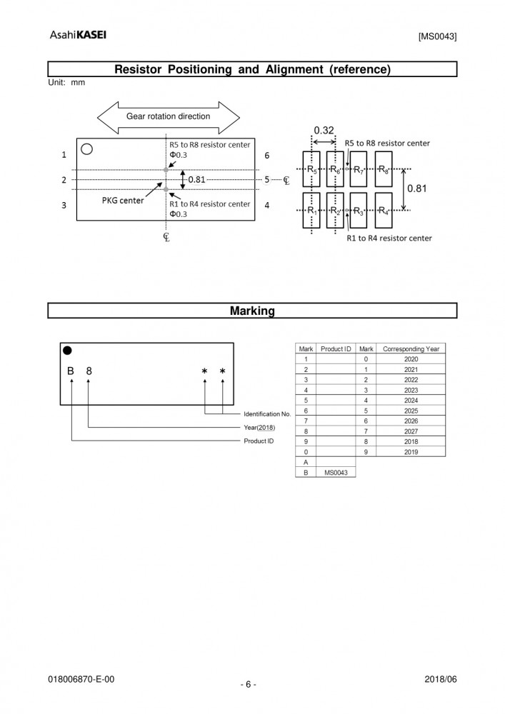 MS0043 datasheet page 6