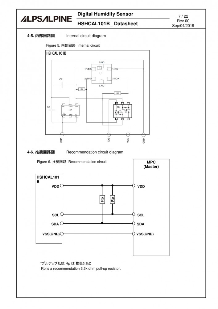 HSHCAL101B datasheet page 7