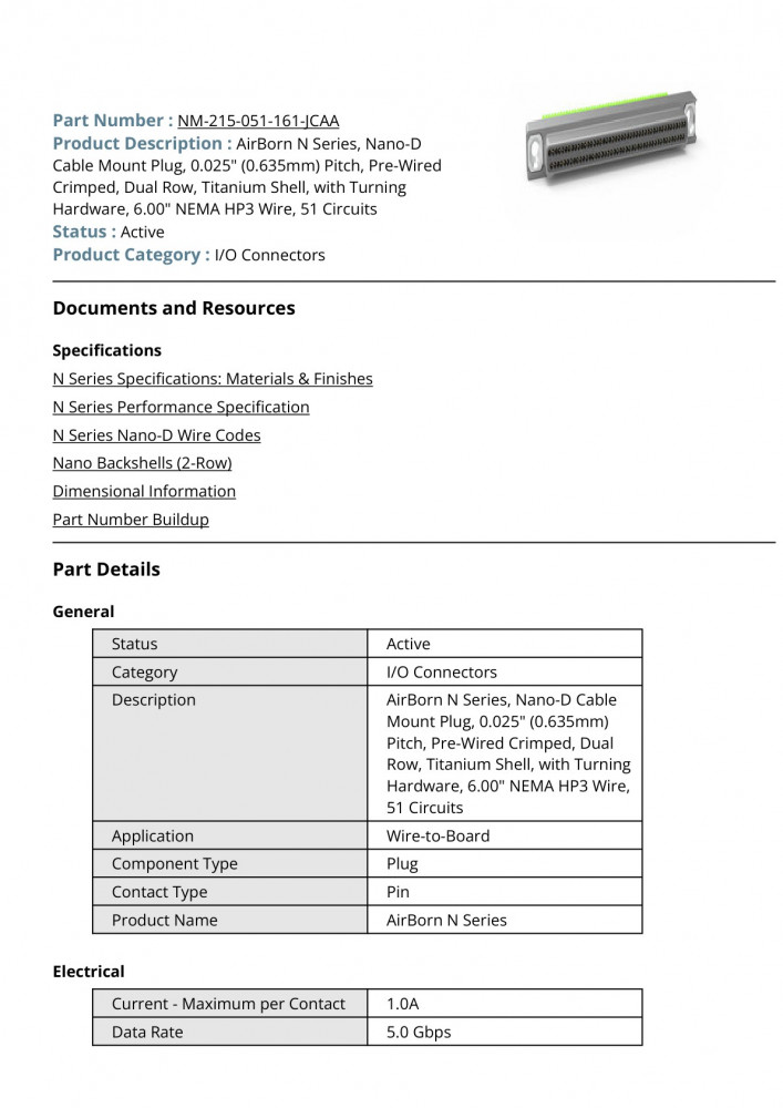 NM-215-051-161-JCAA product reference image, page 1