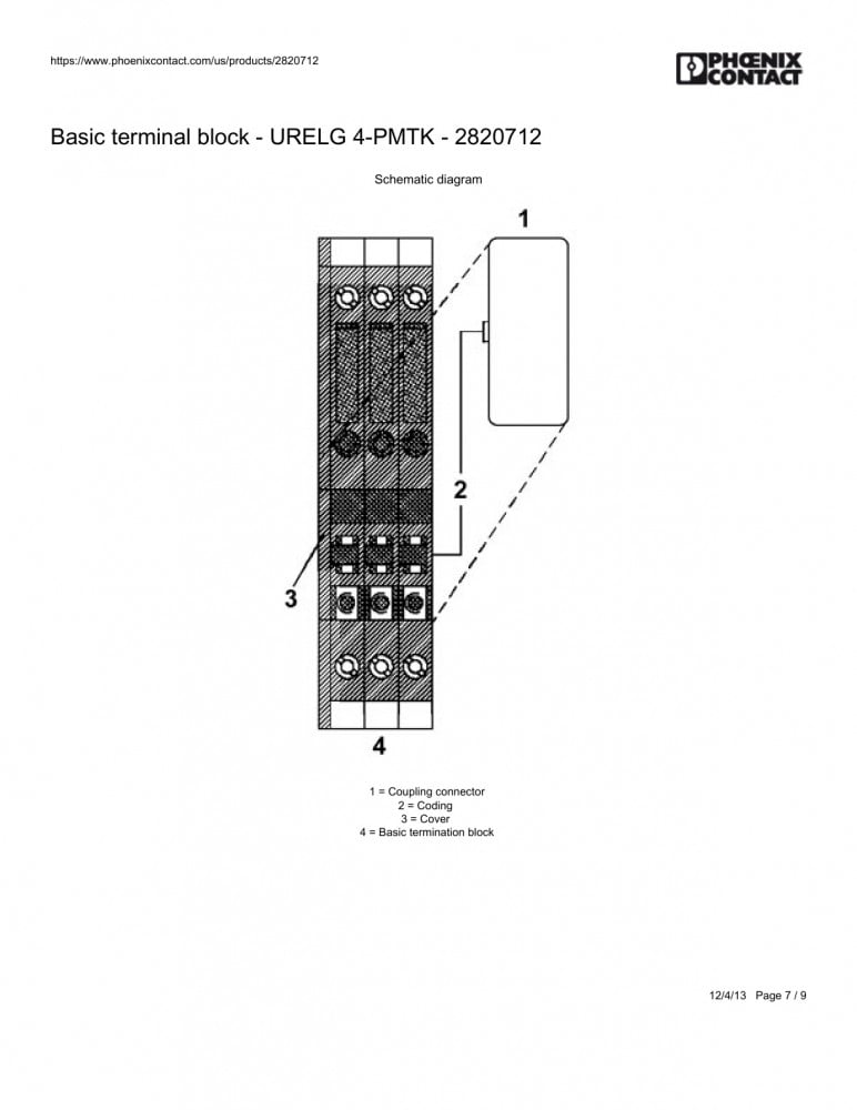 Phoenix Contact 2820712 documentation page 7