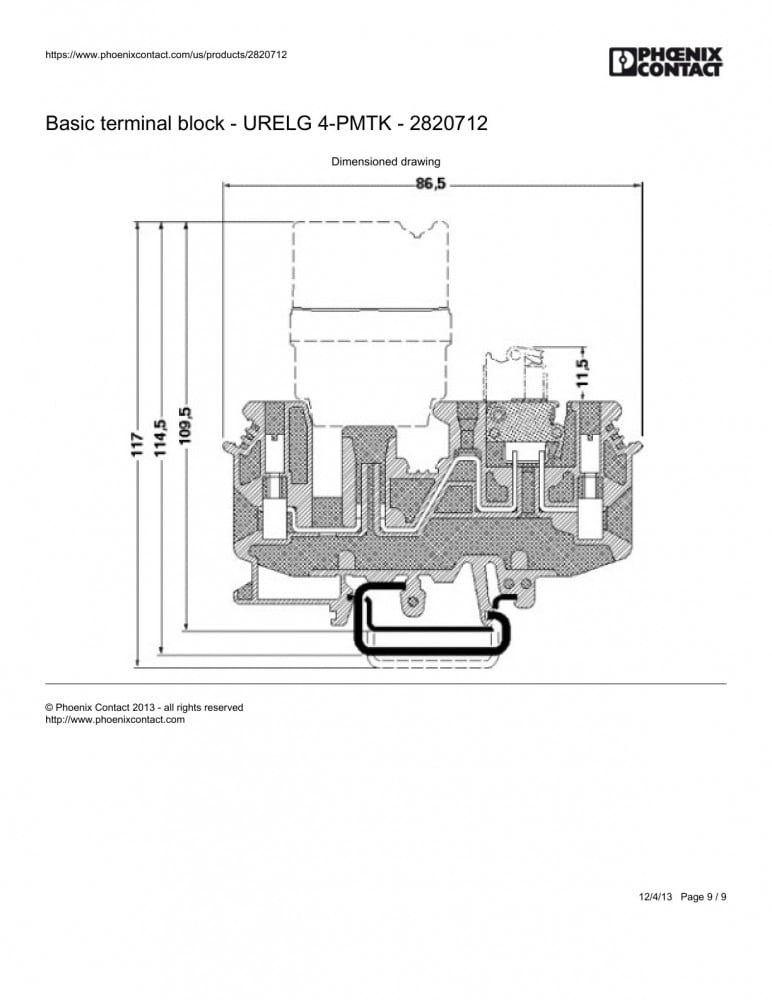 Phoenix Contact 2820712 documentation page 9