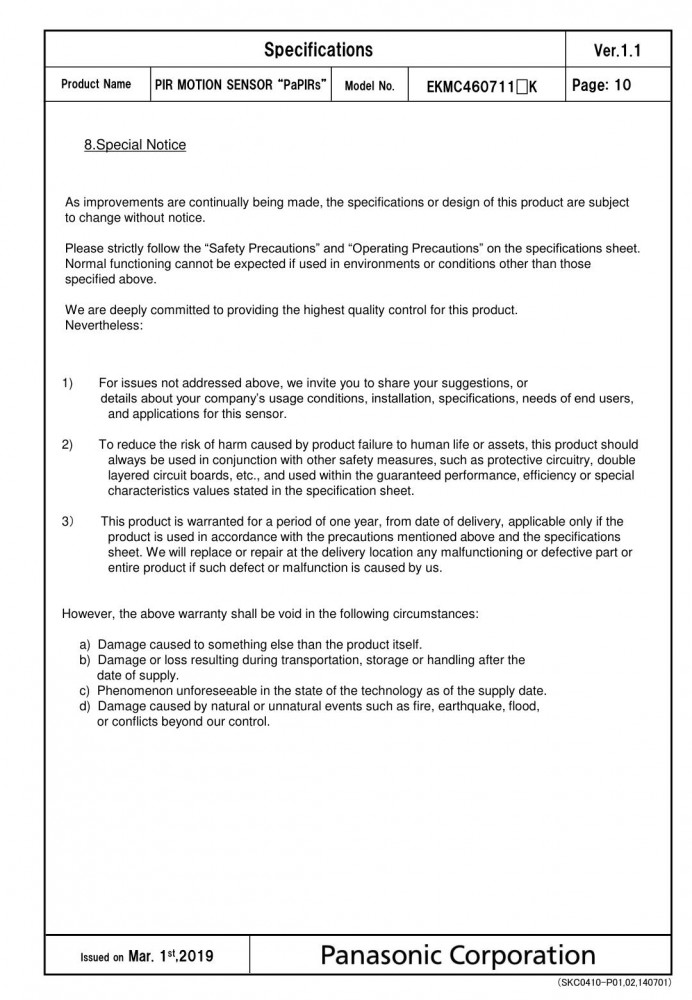 EKMC4607112K specification page 10