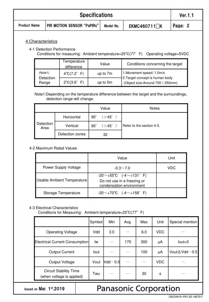 EKMC4607112K specification page 2