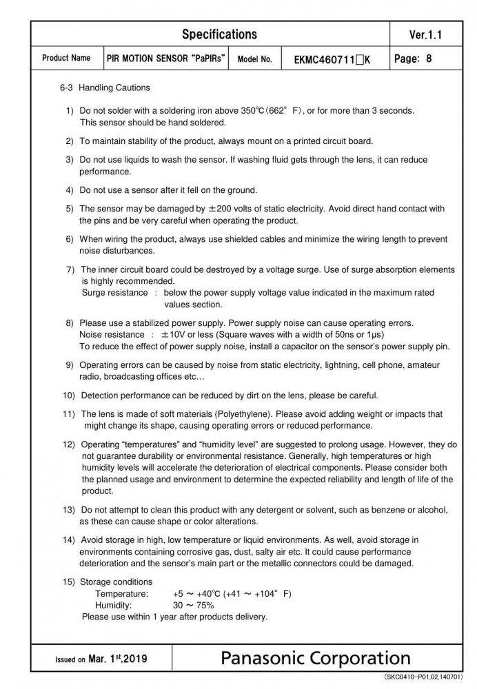 EKMC4607112K specification page 8