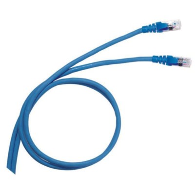 Patch cord RJ45 category 6 SF/UTP PVC blue 2m for sale