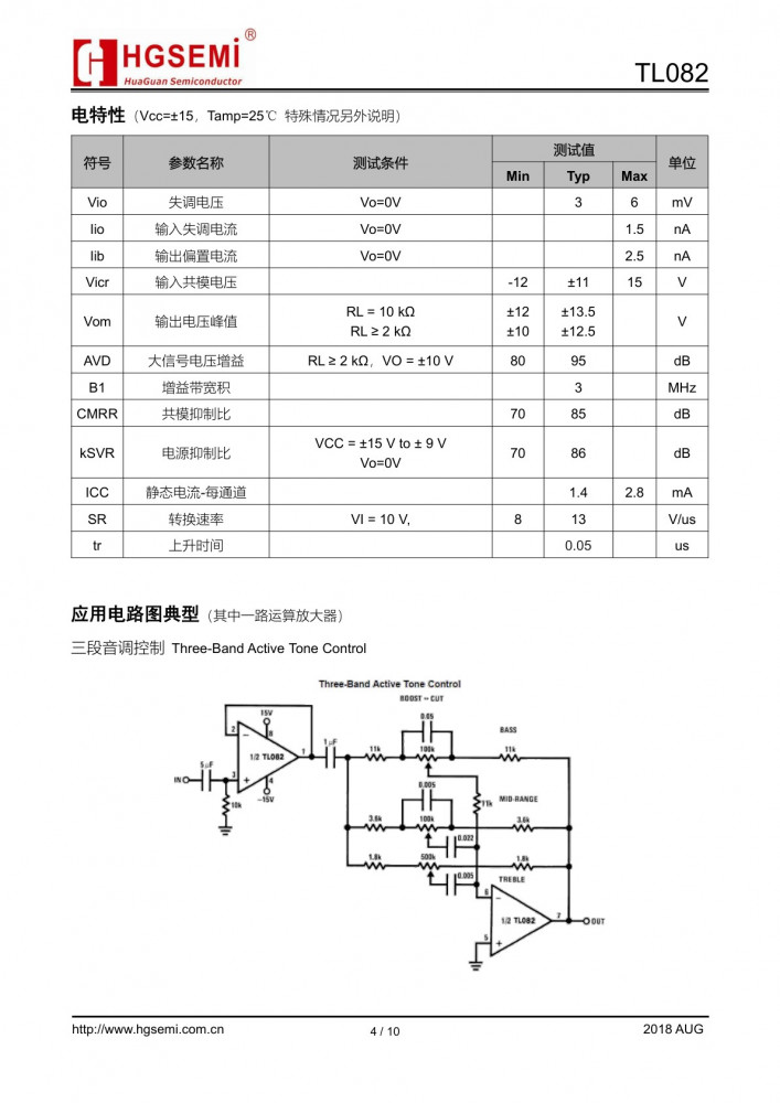 TL082CMM/TR datasheet page 4
