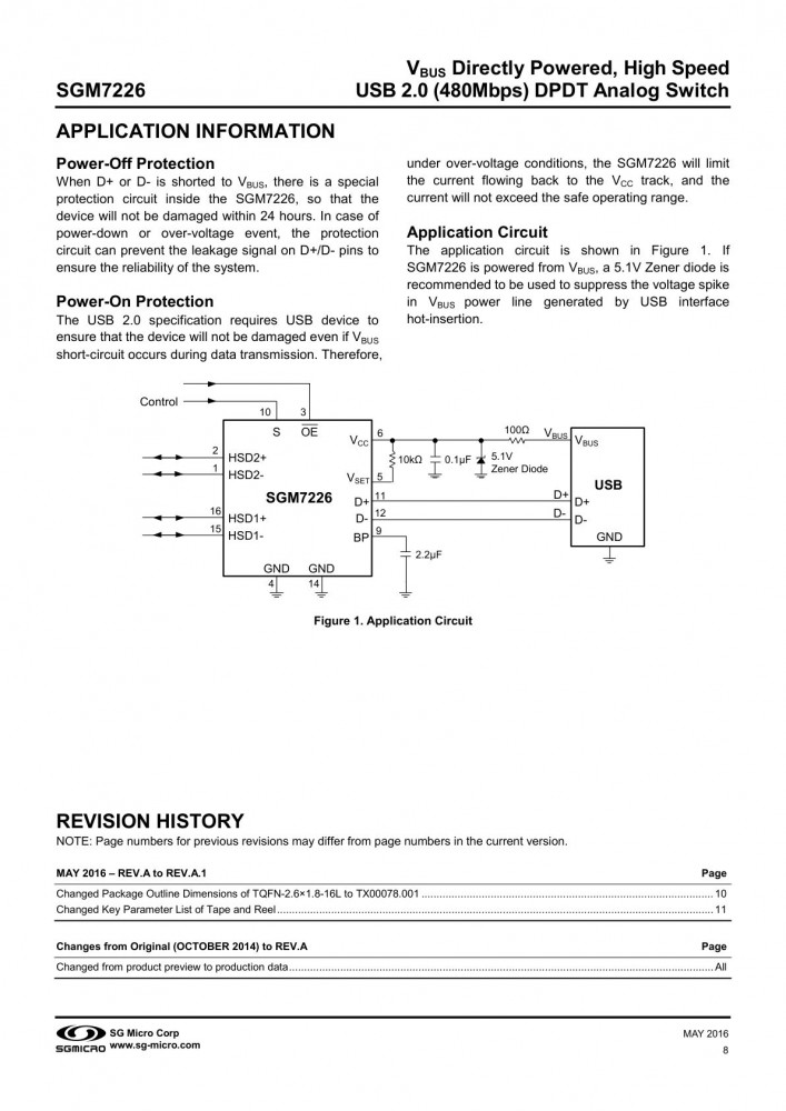 SGM7226 datasheet page 8