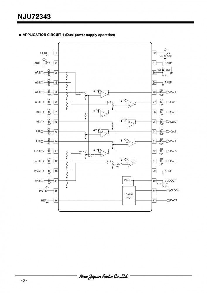 NJU72343 datasheet page 6