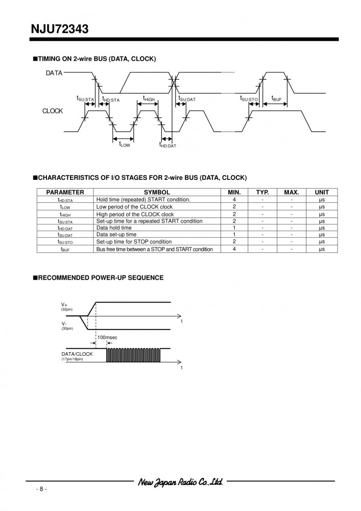 NJU72343 datasheet page 8