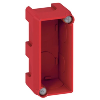 Mosaic™ - Flush mounting box Batibox - 3 modules /Vela - depth 40 mm - masonry
