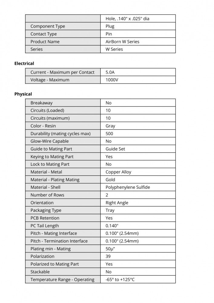 WTB10PR9SY-39 technical document image 2