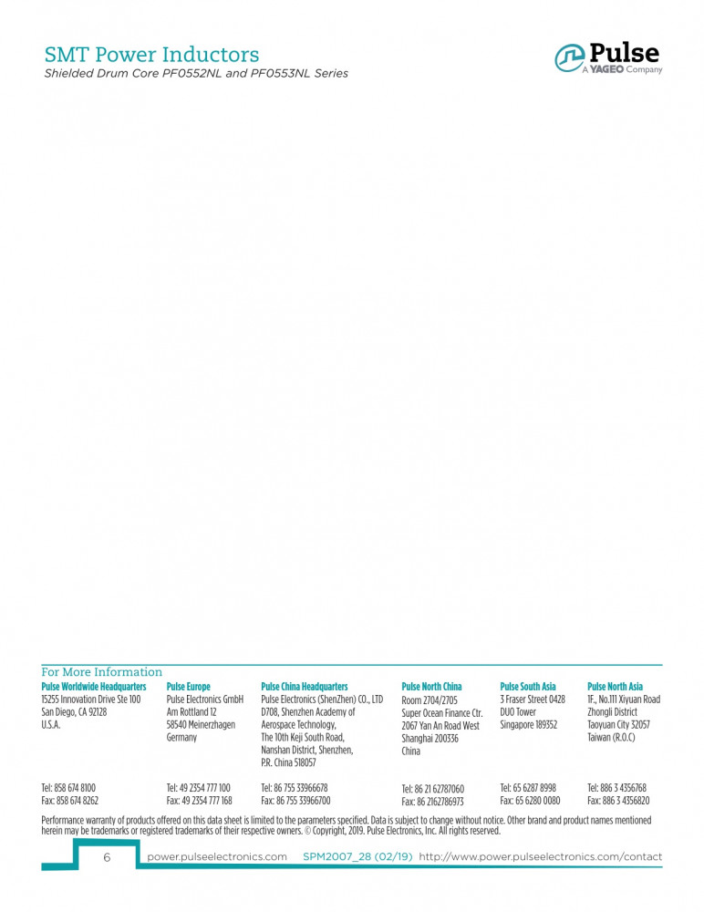 PF0552.334NL datasheet page 6