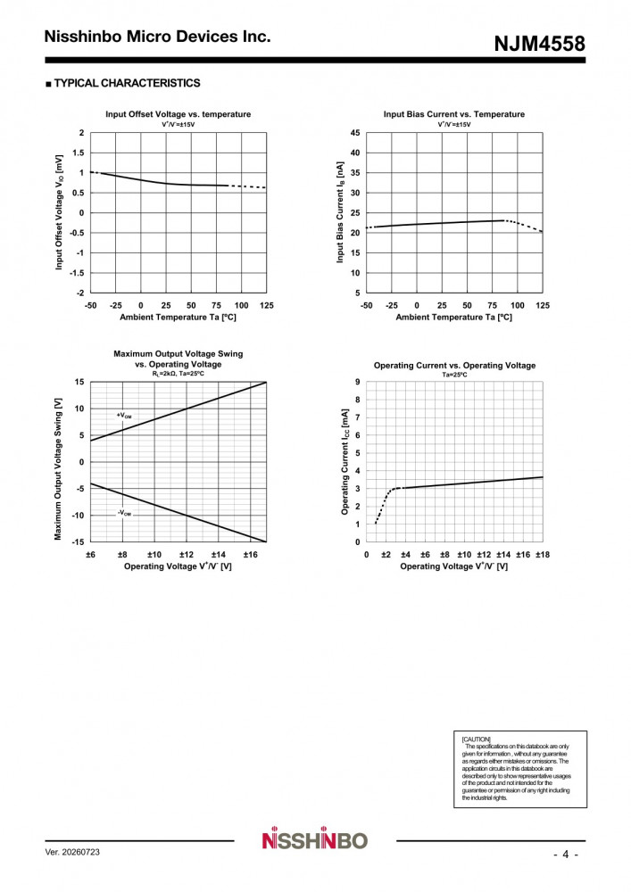 NJM4558 document preview, page 4