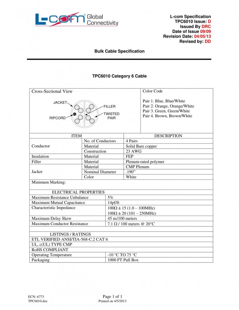 TPC6010 technical document preview