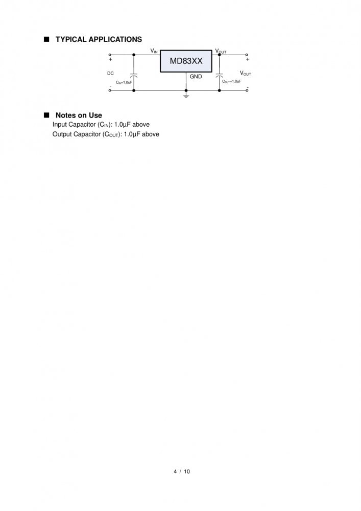 MD8355A datasheet page 4