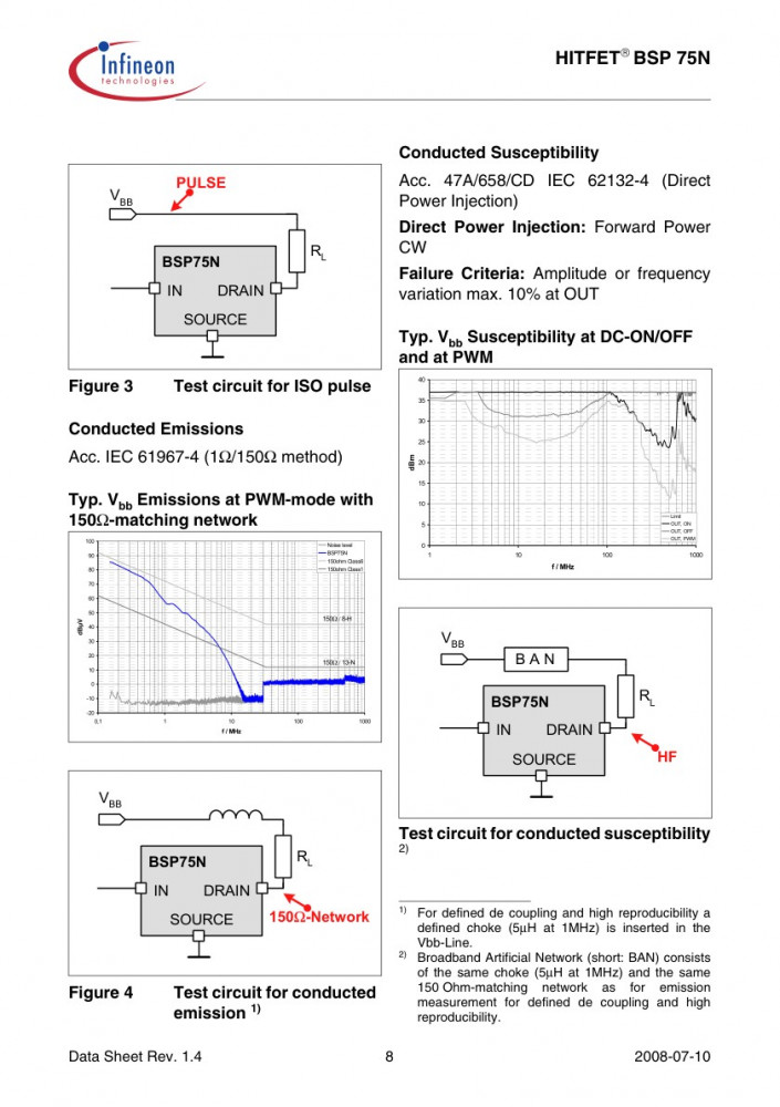 BSP75N datasheet page 8