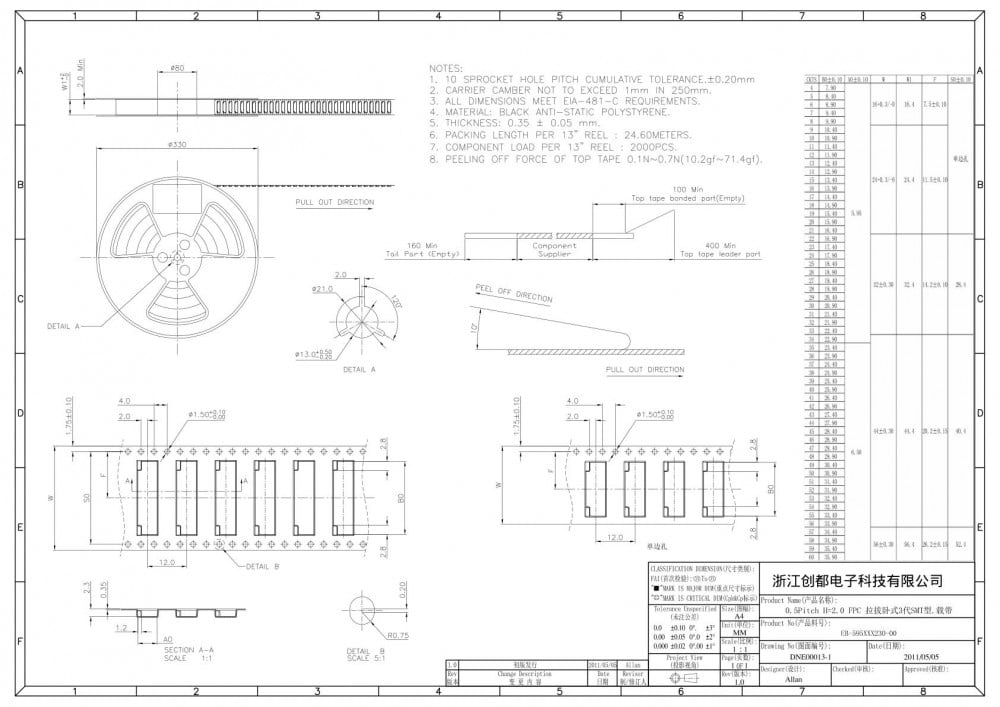 CAX-AFC07-34XCB-H2.0 customer drawing page 2
