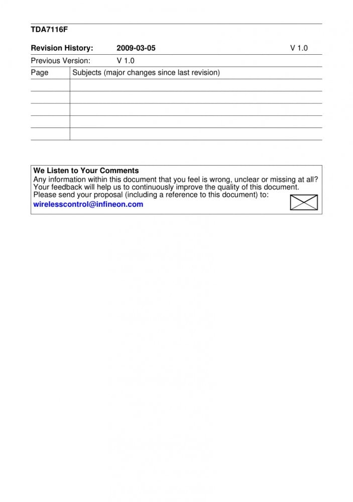 TDA7116F datasheet page 4