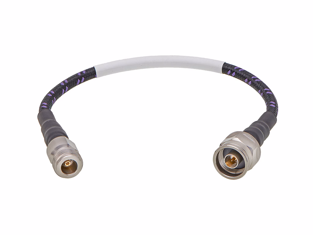 Cardinal Test 2.4mm Straight Plug to 2.4mm Straight Plug on Armored MXR 200 Cable, 914.40mm Length, 50 Ohms