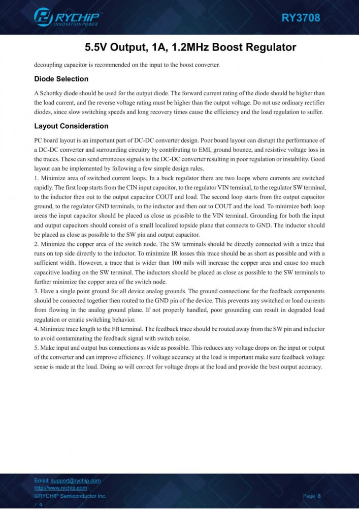 RY3708 datasheet page 8