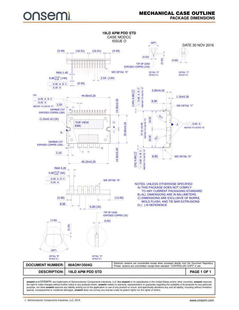 FTCO3V455A2 technical document, page 9