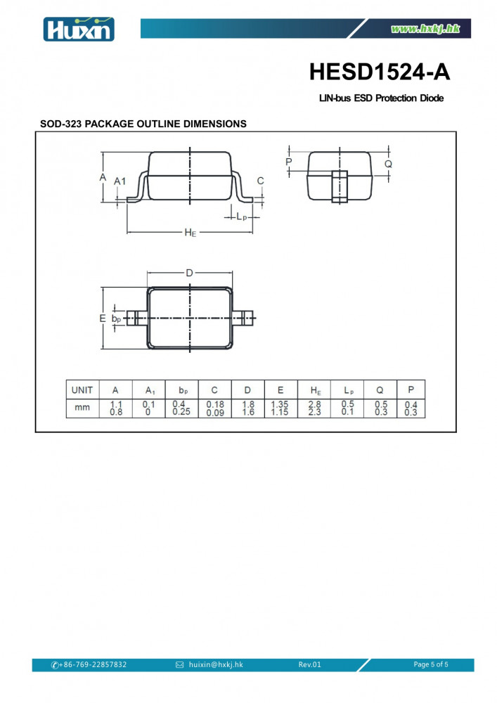 HESD1524-A datasheet page 5