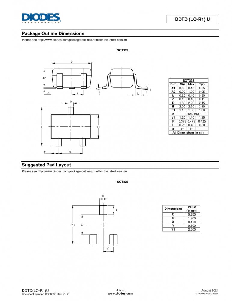 DDTD142JU-7-F datasheet page 4
