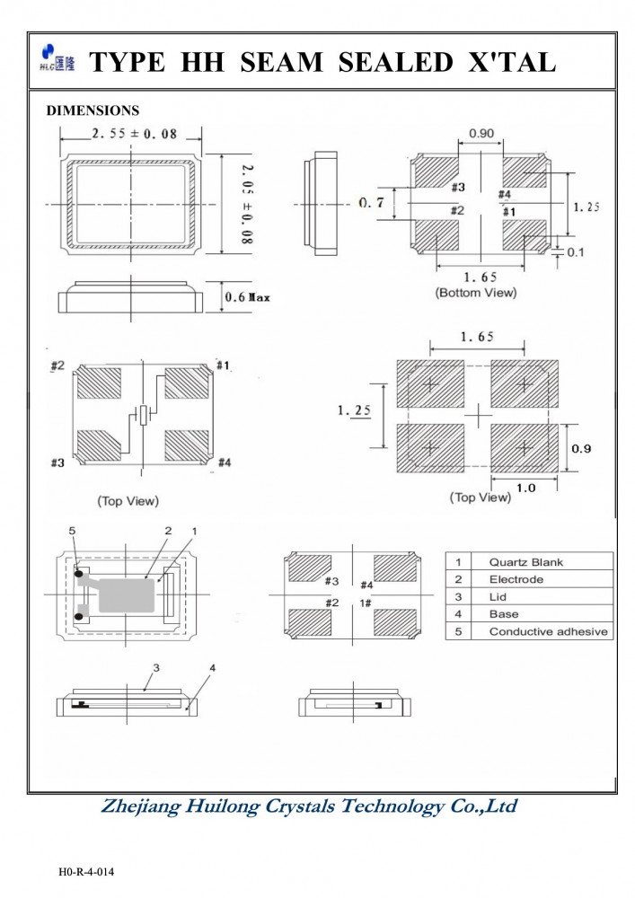 HH50000014 reflow profile