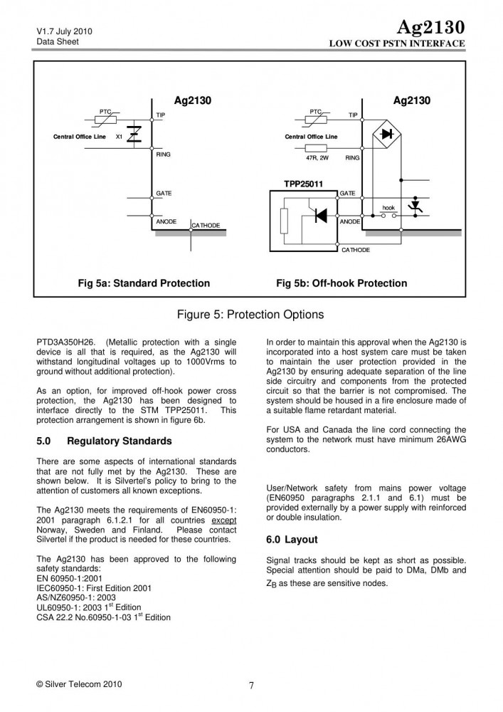 Ag2130 datasheet page 7