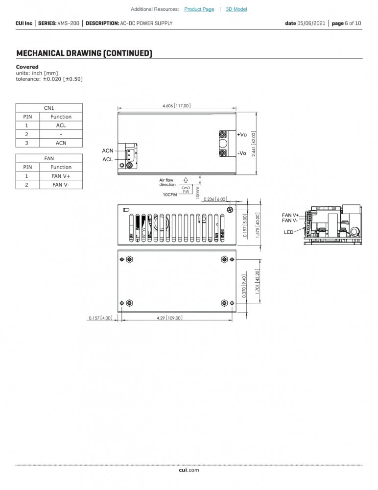 VMS-200-48-CNF datasheet page 6