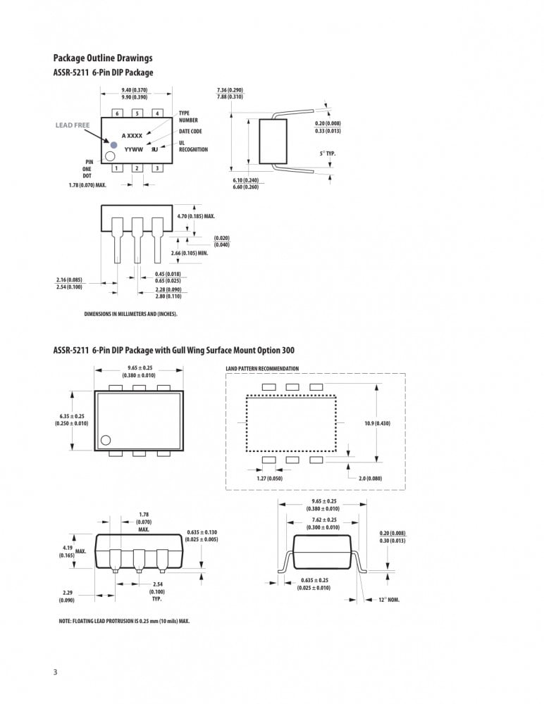 ASSR-5211 datasheet page 3
