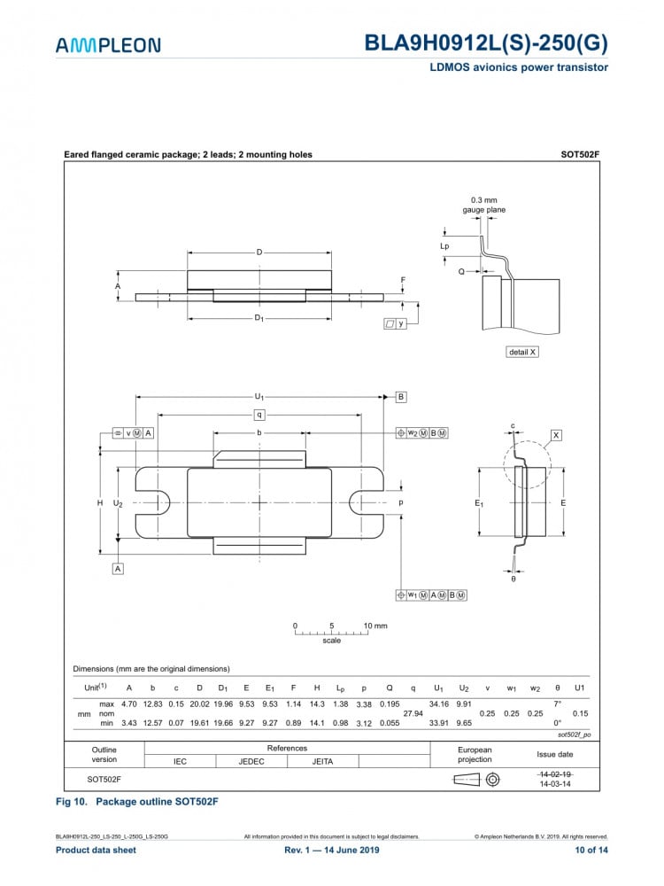 BLA9H0912LS-250GU datasheet page 10