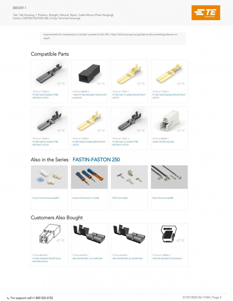 880309-1 technical document page 3